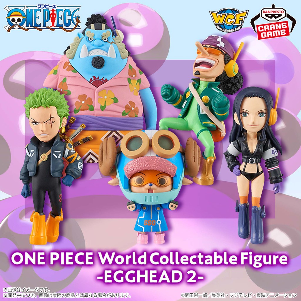 Jual WCF One Piece Egghead 2 Figure Japver Original (Zoro Chopper Robin ...