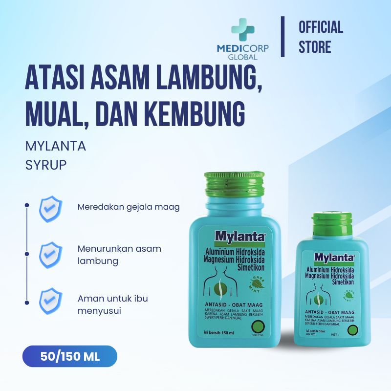 Jual Mylanta liquid / cair sirup antasida obat maag asam lambung ...