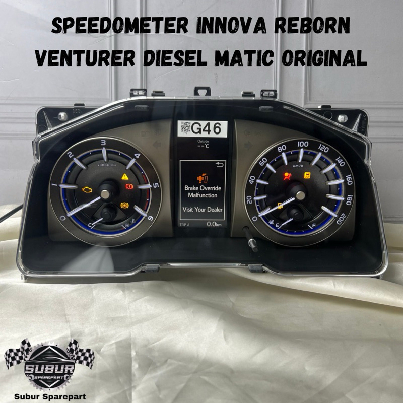 Jual Speedometer Innova Reborn Venturer Diesel Matic Original | Shopee ...