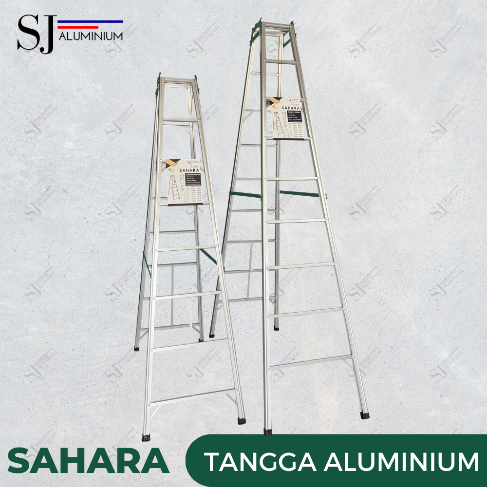 Jual SAHARA - Tangga Lipat Aluminium Ladder Multifungsi & Jumbo Tahan ...