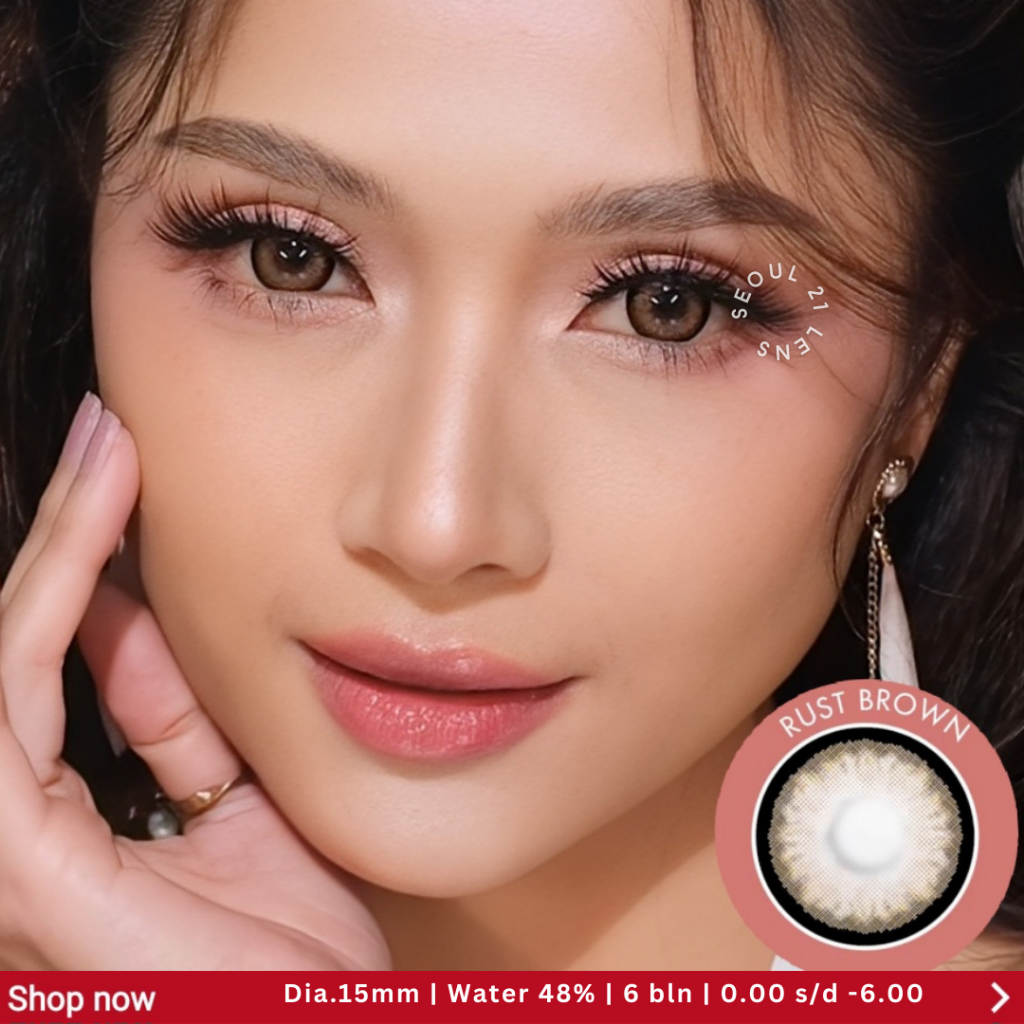 Jual Softlens LC Dream Brown Grey 15 MM Normal & minus (0.00 s/d -6.00 ...