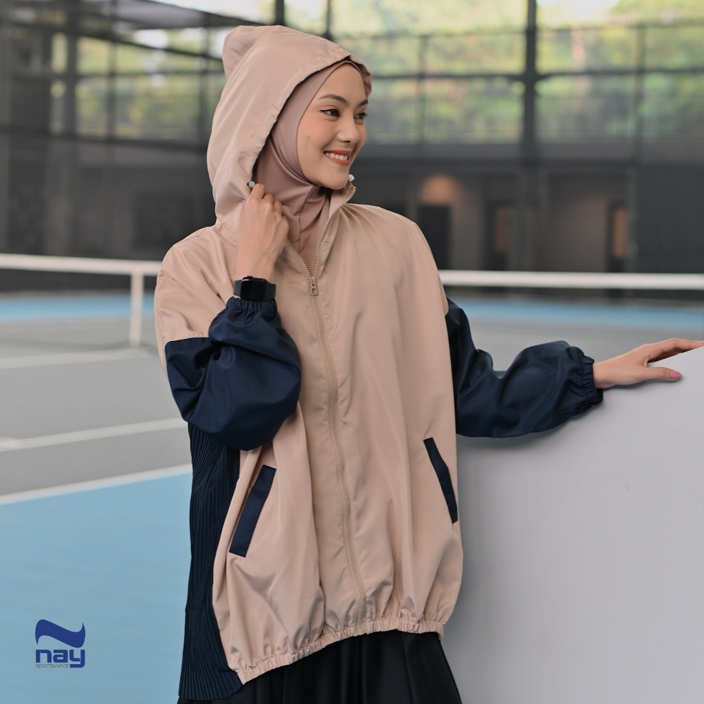 Jual N Sports by Nay - Jacket Olahraga Parasut Heera Jacket in Beige ...