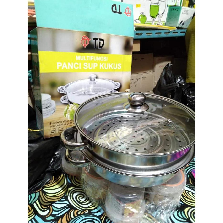 Jual Panci Kukus TD 2 Susun 4 KUPING DIAMETER 28CM (Panci Siomay ...