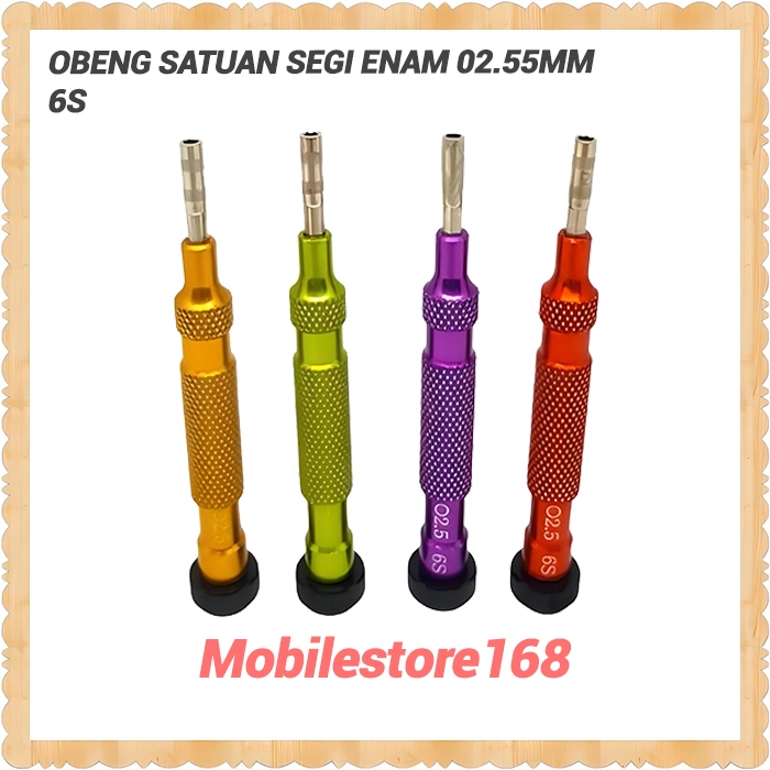 Jual OBENG SATUAN SEGI ENAM 02.5MM 6S | Shopee Indonesia
