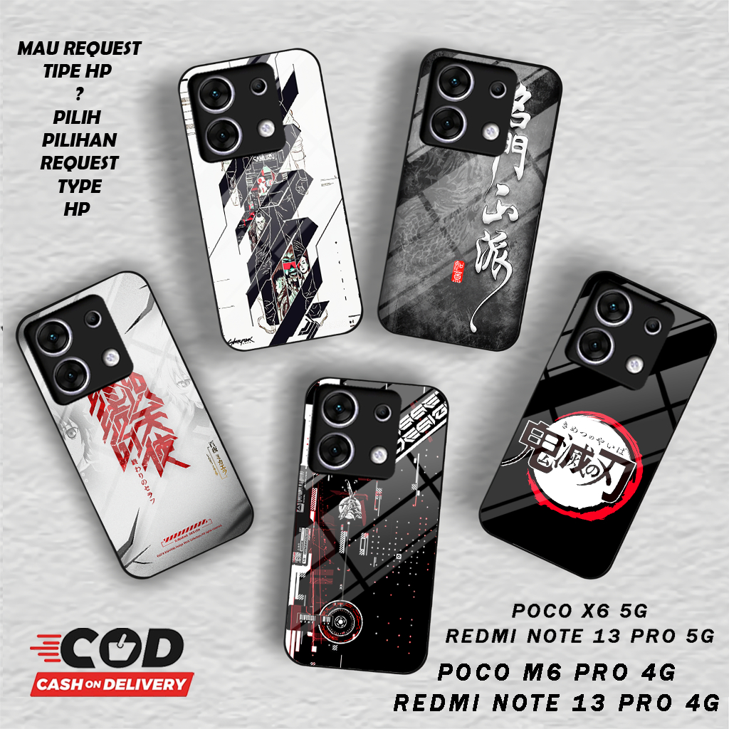 Jual Casing Glossy ( MMR 5 ) POCO X6 5G l M6 PRO 4G l Case Silicon ...