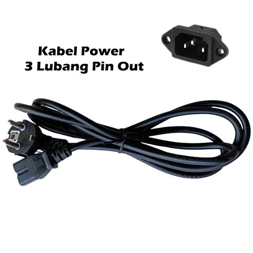 Jual Kabel Power 3 Lubang Out Kabel Power Supplay | Shopee Indonesia