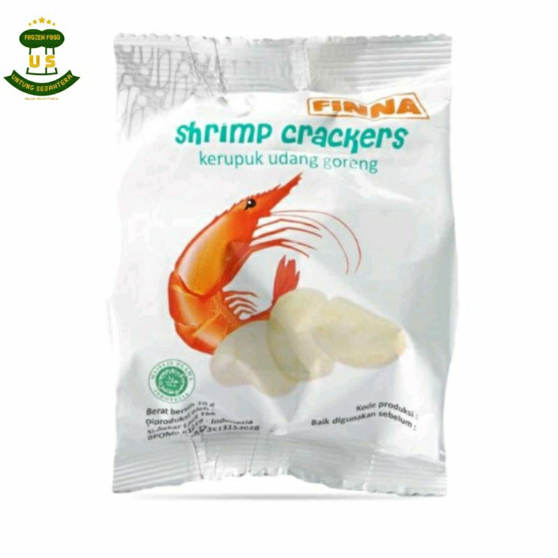 Jual Kerupuk Udang Finna Shrimp Crackers Finna Kerupuk Udang Matang ...