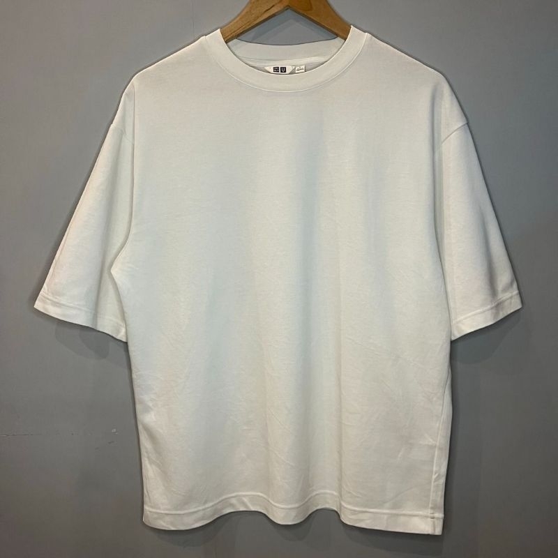 Jual Uniqlo Airism Oversize White | Shopee Indonesia