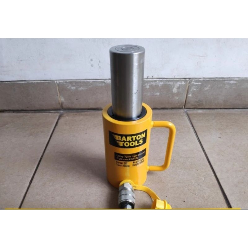 Jual Hydraulic cylinder 20Ton 100mm Medium hidrolik slinder 20 ton stroke 100 mm Barton | Shopee ...