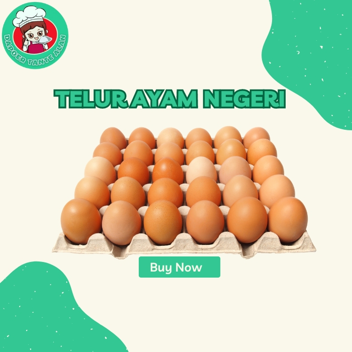 Jual TELUR AYAM RAS/TELUR AYAM NEGERI | Shopee Indonesia