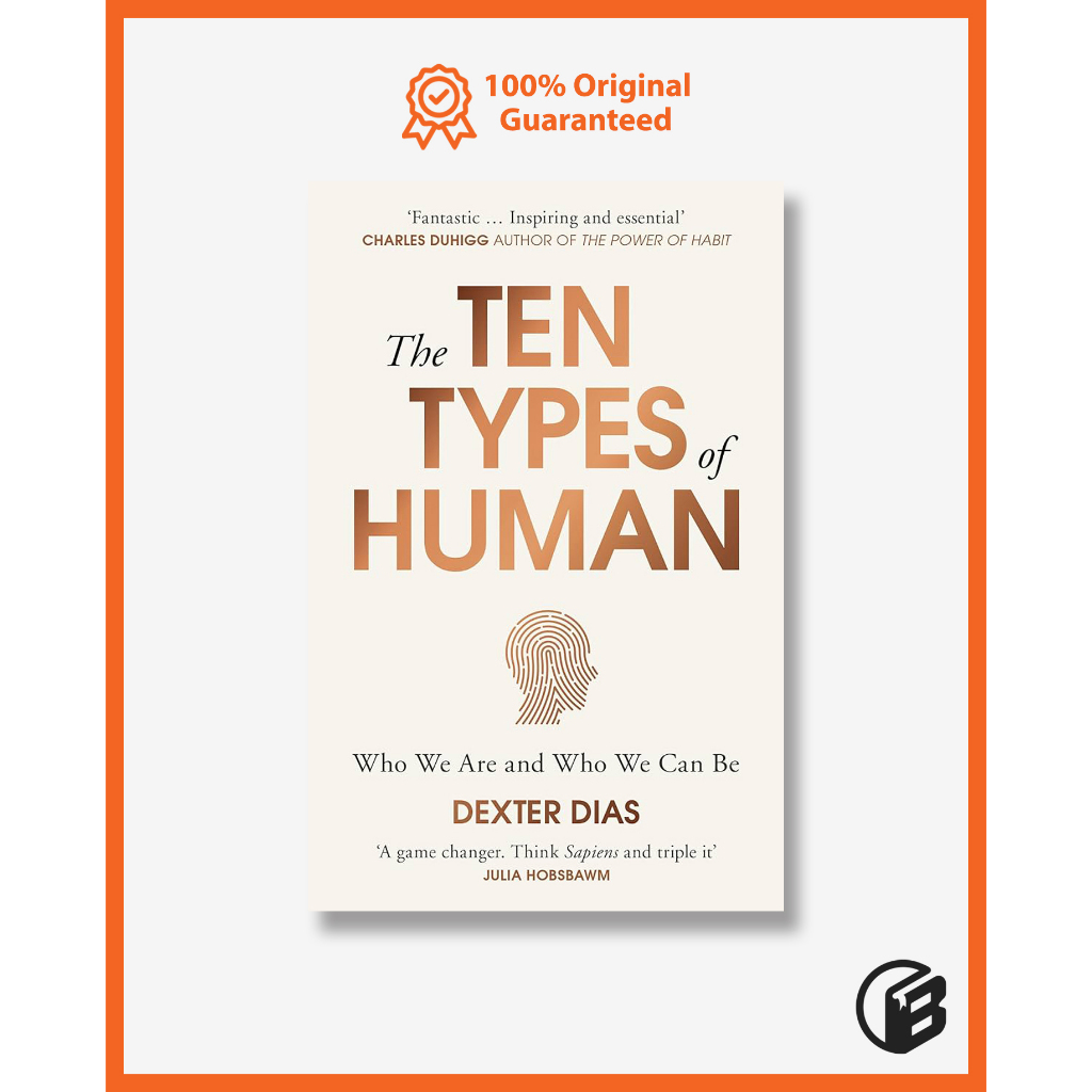 Jual Buku Import The Ten Types of Human by Dexter Dias (Original ...
