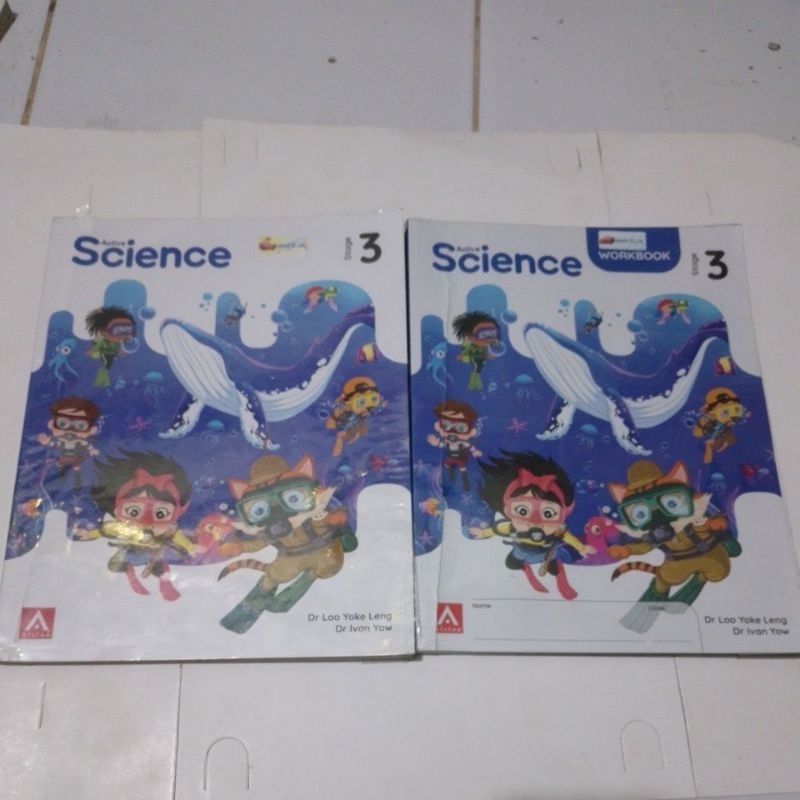 Jual BUKU ACTIVE SCIENCE STAGE 3 TEXTBOOK WORKBOOK | Shopee Indonesia