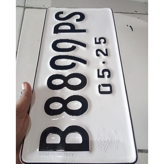 Jual Limited plat mobil JDM FONT BARU satuan ukuran 16x33cm | Shopee ...