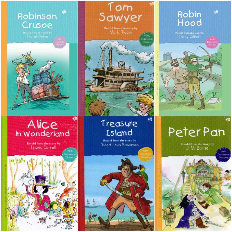 Jual (KPG) (Original, Segel) Abridged Classic Series: Robinson Crusoe ...