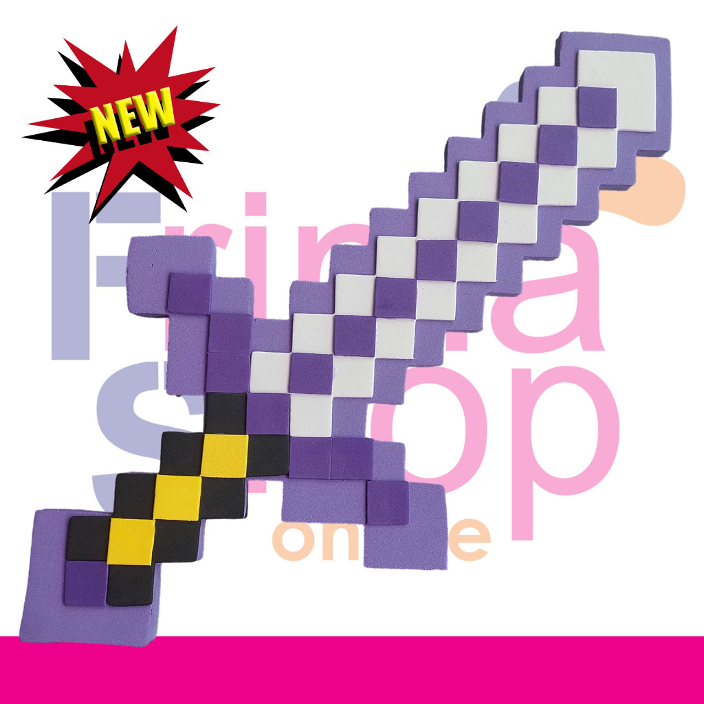Jual MAINAN PEDANG MINECRAFT / MINE CRAFT PERFECT ENCHANTED SWORD ...