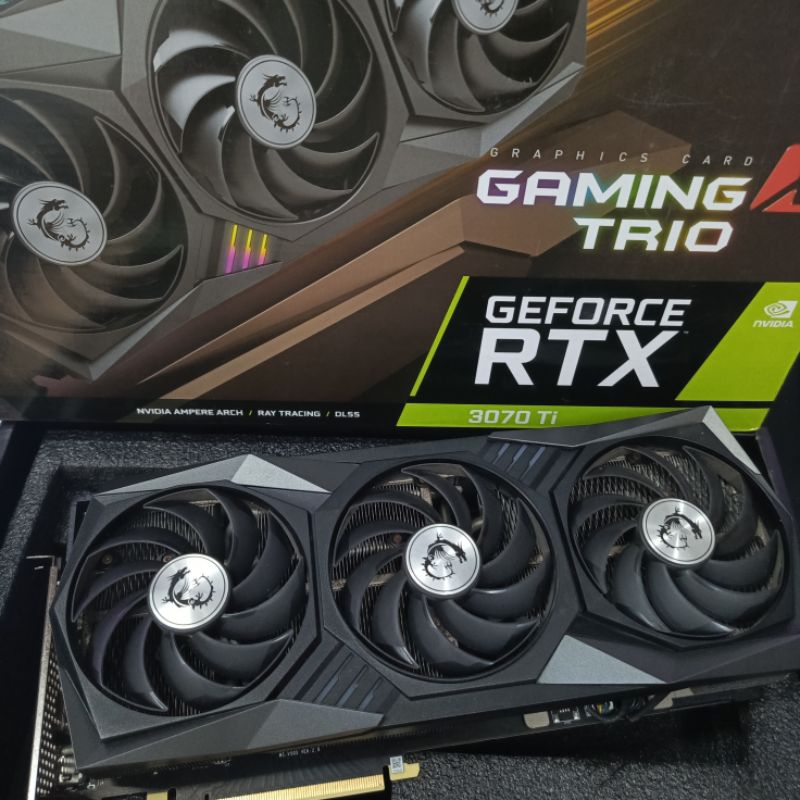 Jual MSI RTX 3070TI GAMING X 8GB GDDR6 TRIPLE FAN | Shopee Indonesia