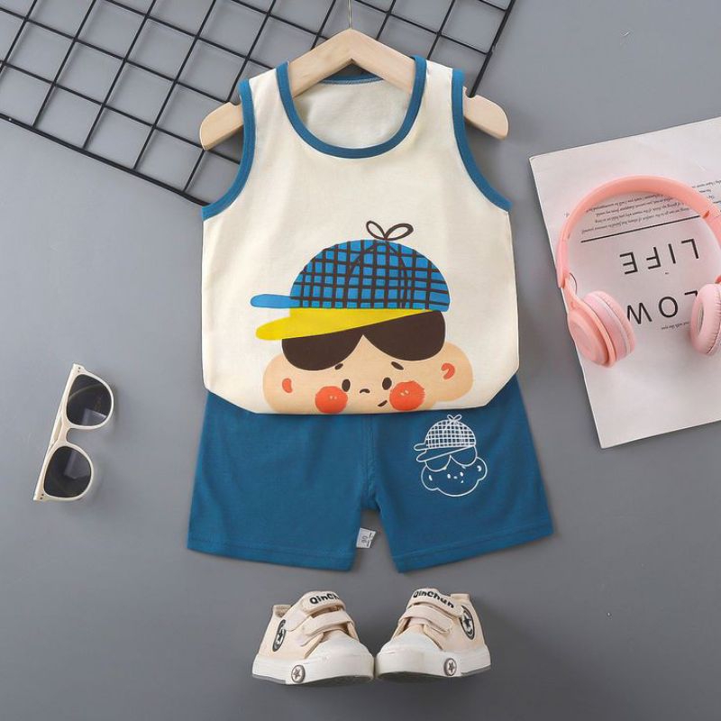 Jual SETELAN SINGLET ANAK ANAK ROCK STAR/SETELAN SINGLET ANAK ANAK ...