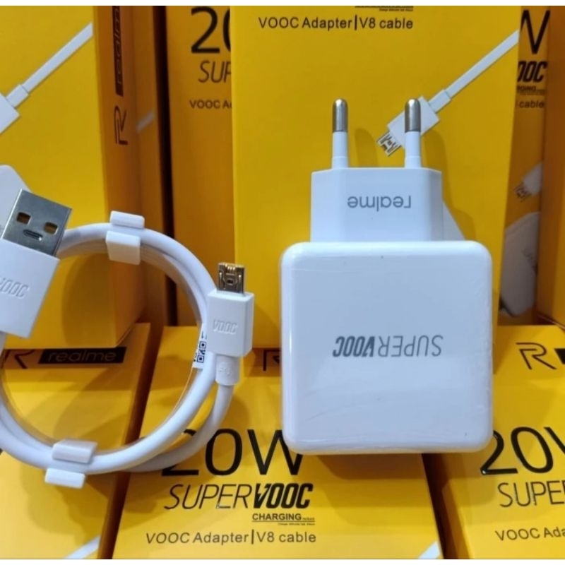 Jual CHARGER REALME 20 WATT FAST CHARGING MICRO & TYPE C ORIGINAL OEM ...