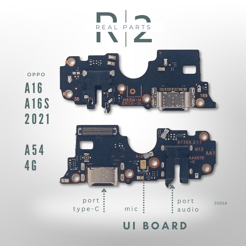 Jual Papan Board UI OPPO A16 / A16s 2021 / A54 4G Flexible Charger Cas ...