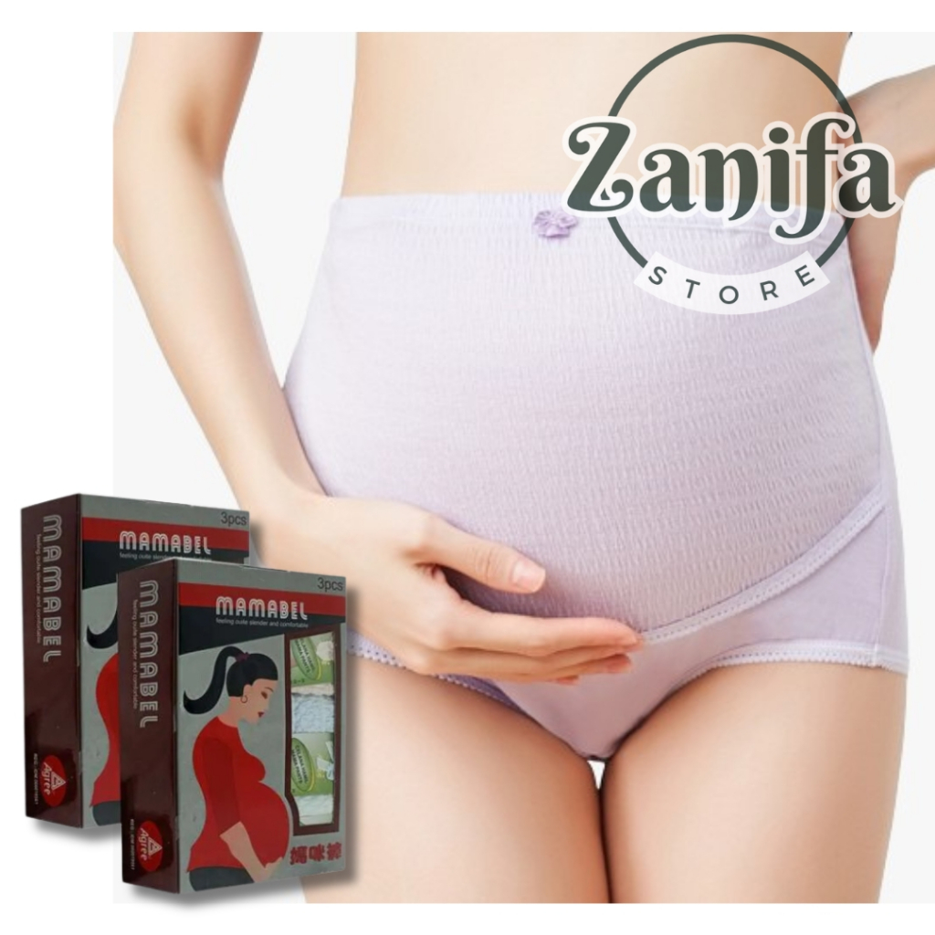 Jual MAMABEL CD Celana Dalam Hamil Agree Harga 3 pcs (1 BOX) | Shopee Indonesia