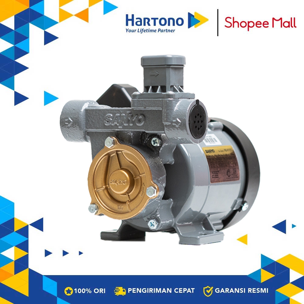 Jual Sanyo Pompa Air Booster Water Pump PBH135D | Shopee Indonesia