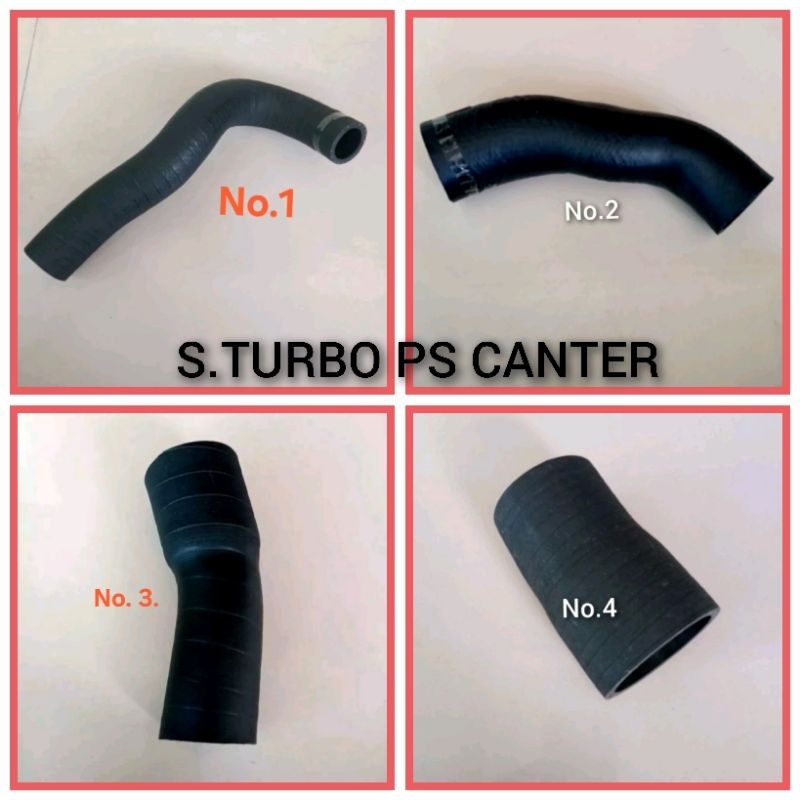 Jual SELANG TURBO PS CANTER 125 NO.4 , 3, 2, 1, ORI AIR HOSE ...