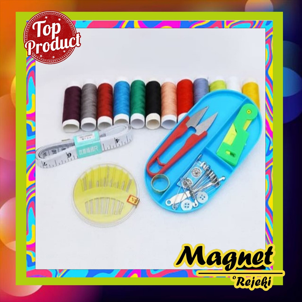 Jual ALAT JAHIT SATU SET KOTAK LENGKAP - PERALATAN MENJAHIT BAJU SEWING ...