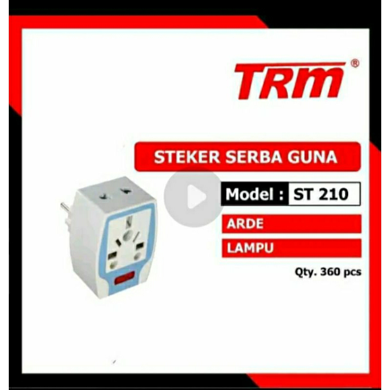 Jual colokan listrik T serbaguna SNI /over steker/ Setop kontak ...