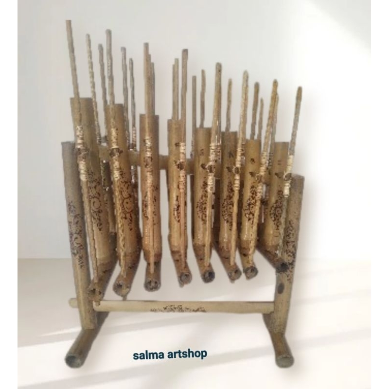 Jual Angklung Set 1 oktap untuk anak TK Alat musik tradisional Angklung ...