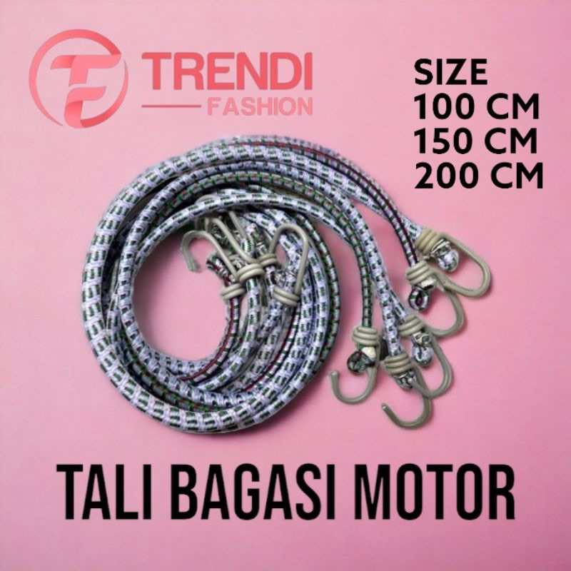 Jual Tali Bagasi Motor 100cm - Tali Motor By TF | Shopee Indonesia