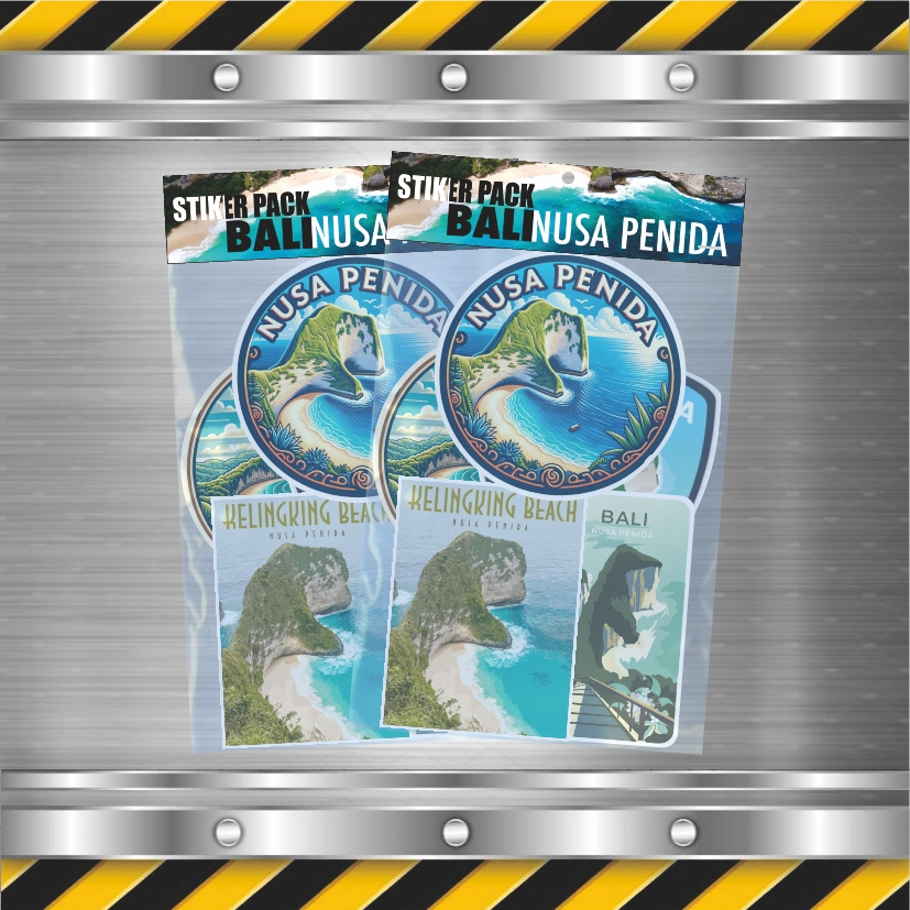 Jual Stiker pack nusa penida - Sticker pack 5in1 nusa penida theme from ...