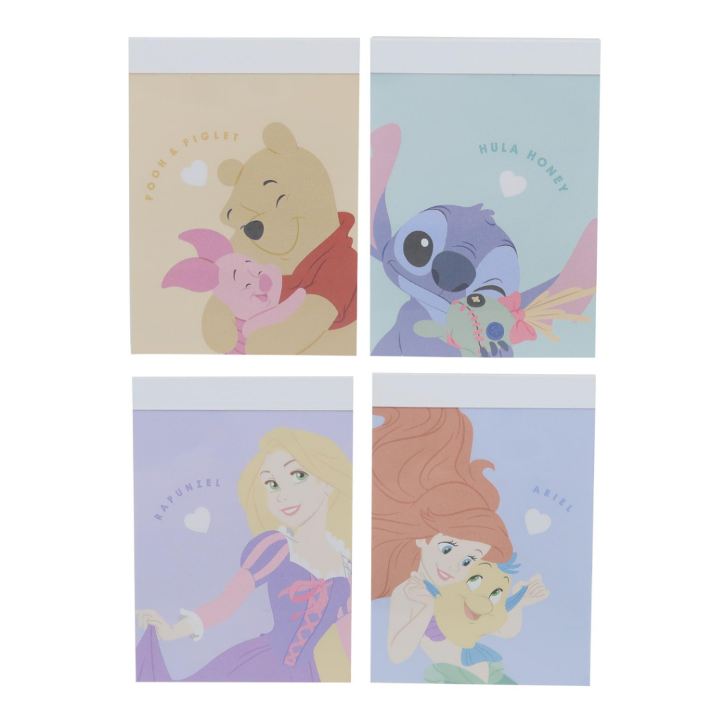 Jual Mini Memo Pad Disney Princess Tangled Rapunzel Little Mermaid ...