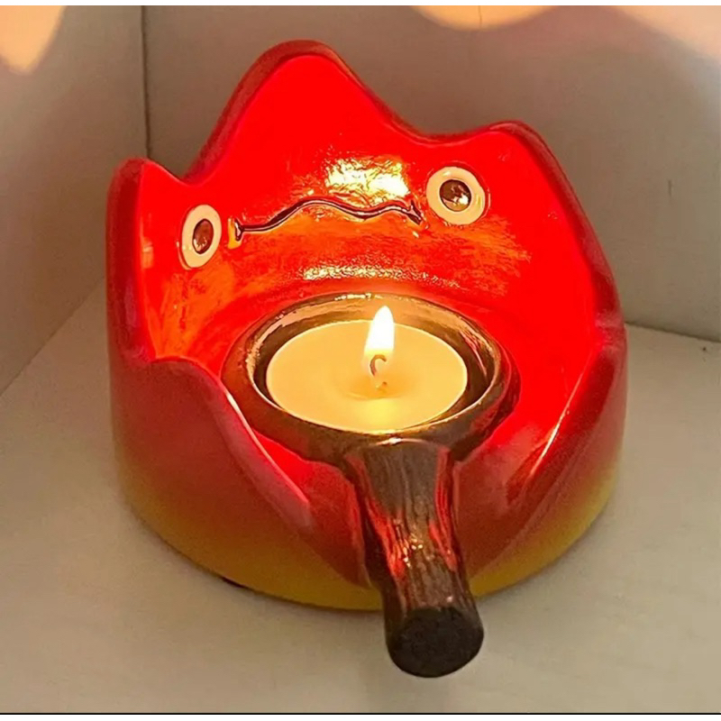 Jual couple set studio ghibli lucifer fire candle tray | Shopee Indonesia