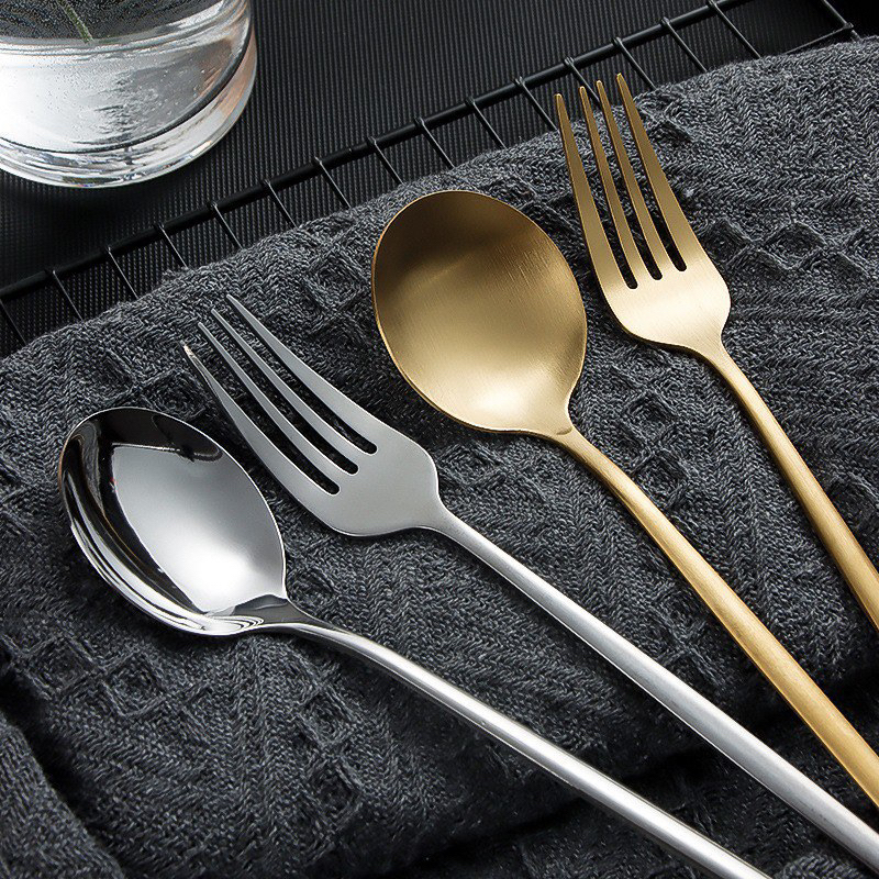 Jual SENDOK GARPU PREMIUM Stainless Steel Sumpit Korea Ala Korean Style ...