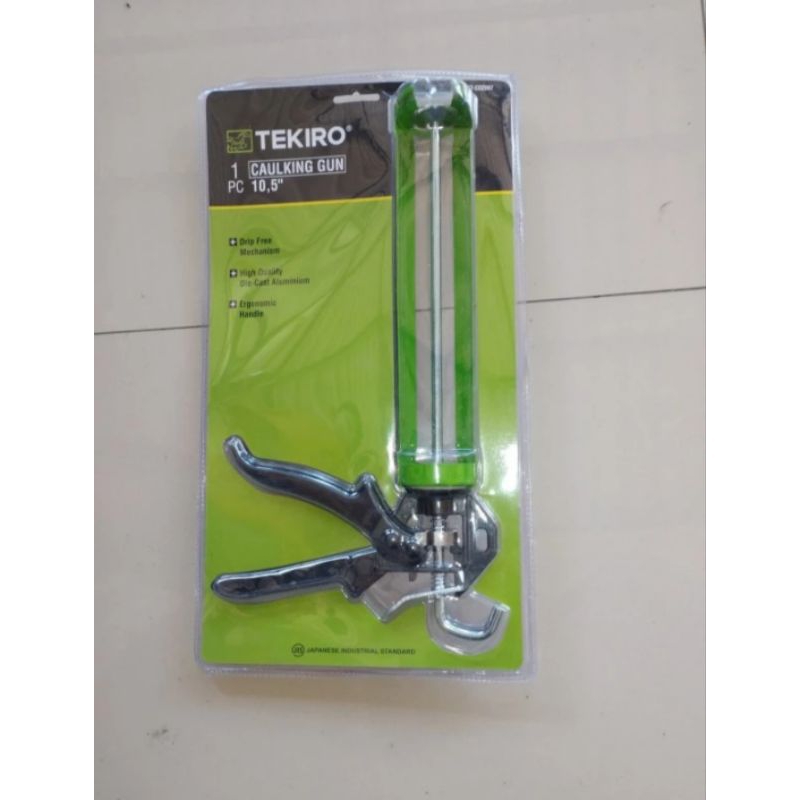 Jual Tekiro Tembakan Lem Kaca 10,5" / Caulking gun 10,5" / Gun Silicone ...