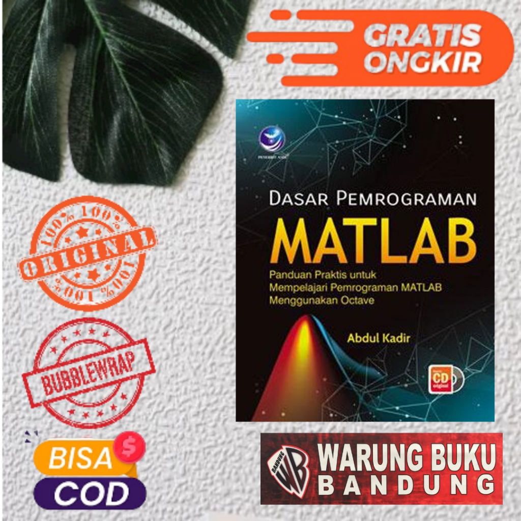 Jual Buku Dasar Pemrograman Matlab : Menggunakan Octave - Abdul Kadir | Shopee Indonesia