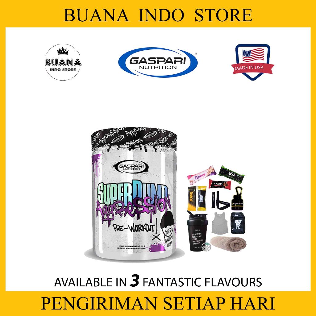 Jual Gaspari SuperPump Aggression 450g Preworkout - Super pump Pre ...