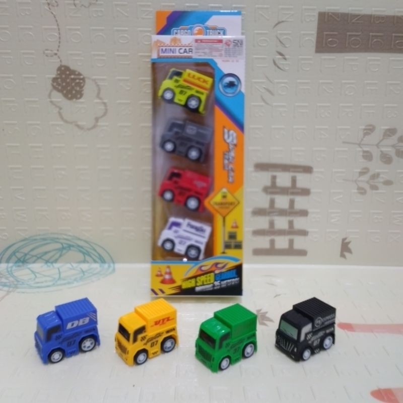 Jual mainan mobil truk kecil mini car series | Shopee Indonesia