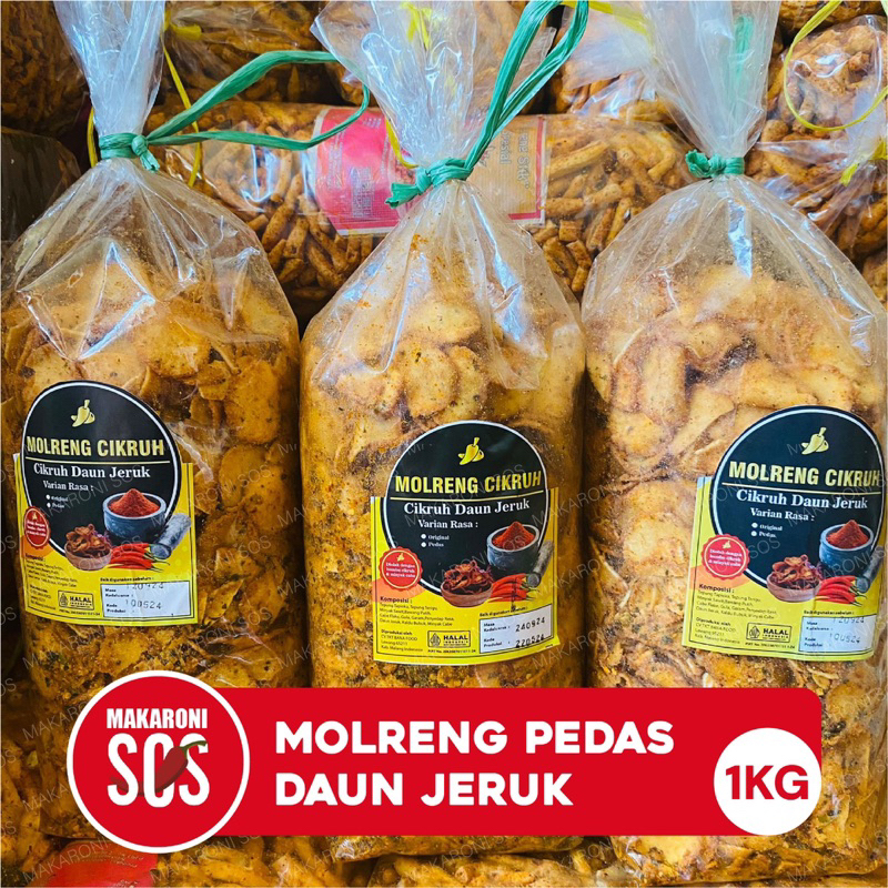 Jual Molreng Cimolring 1KG | Keripik Molreng Viral Seuhah Pedas Cikruh ...
