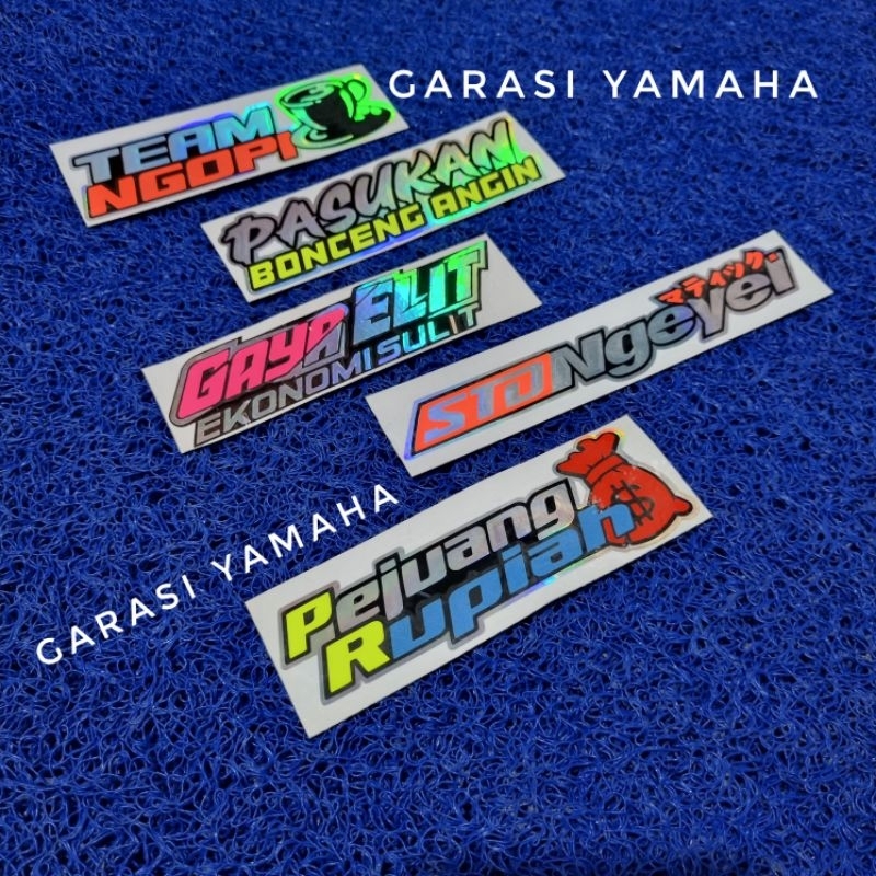 Jual Sticker pejuang rupiah stiker team ngopi stiker bonceng angin ...
