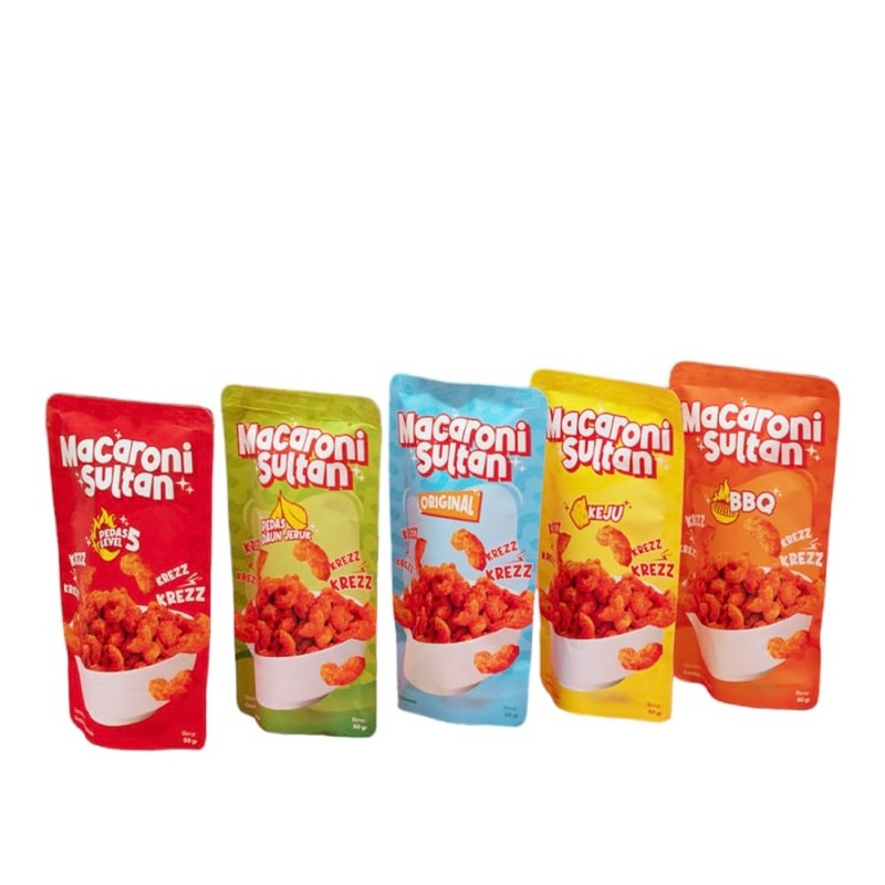 Jual MacSul Cekelin Macaroni Sultan Snack Kekinian | Shopee Indonesia