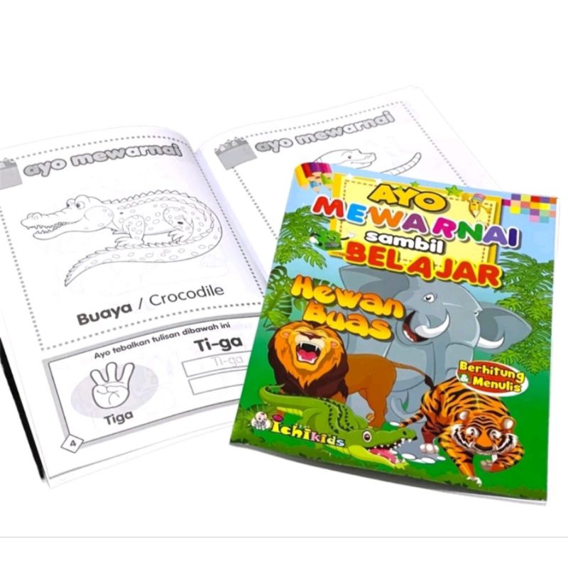 Jual MBJM - BUKU MEWARNAI ANAK MURAH A5 BUKU KARAKTER BUKU PAUD BUKU ...