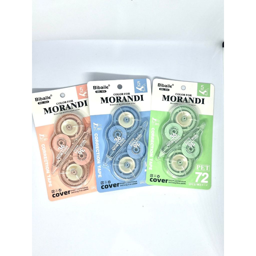 Jual CORRECTION TAPE / STIPO KERTAS ISI 2 MORANDI BIBAILE BBL-904 ...