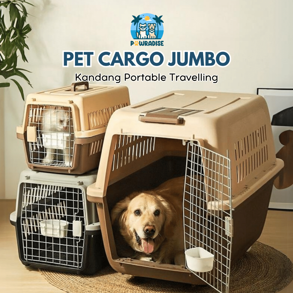 Jual Pet Cargo Kucing Anjing 3 Ukuran - Pet Carrier Kelinci Anabuul ...