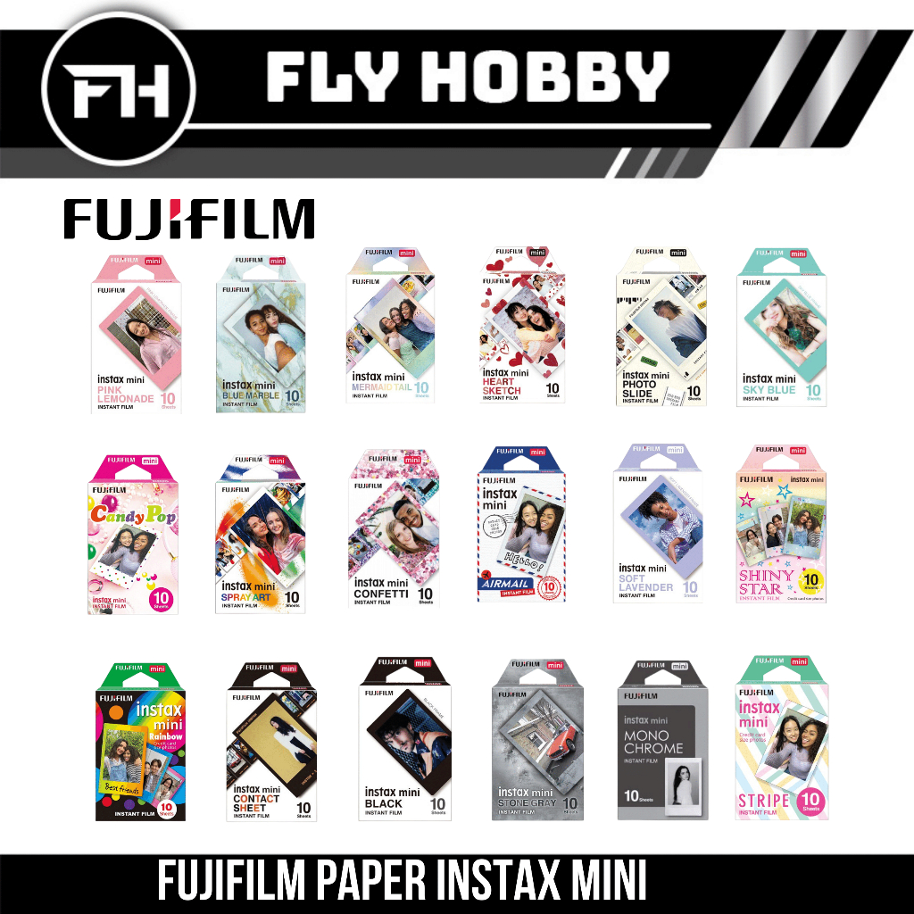 Jual Fujifilm Paper Instax Mini Sheet Isi 10 Sheets | Shopee Indonesia