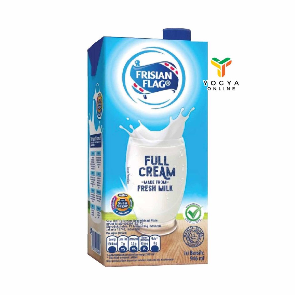 Jual Frisian Flag Uht Full Cream 900 Ml | Shopee Indonesia