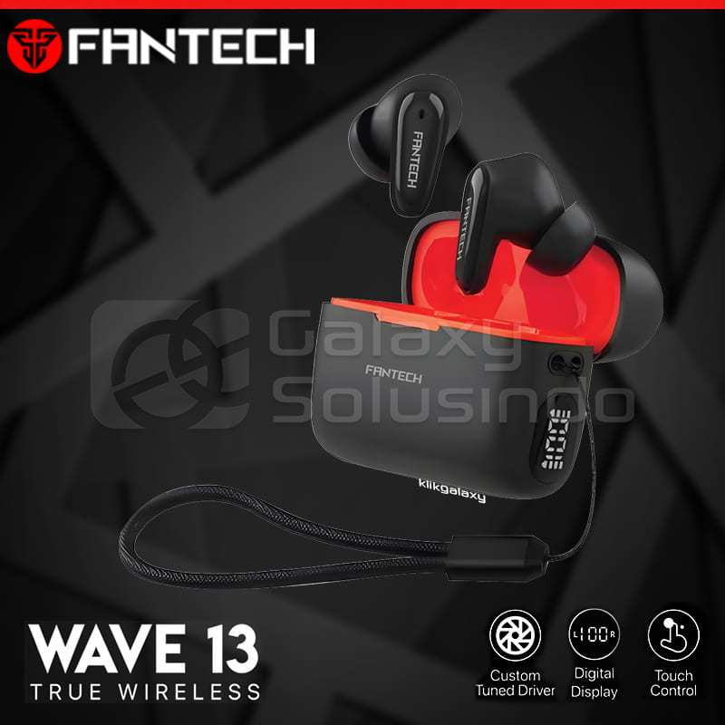 Jual Fantech TW13 WAVE 13 Bluetooth 5.3 True Wireless - Black | Shopee ...
