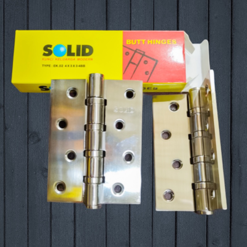 Jual Engsel Solid 4” | Engsel 4 inch | Engsel Pintu Solid 4” EK 02 4BB ...
