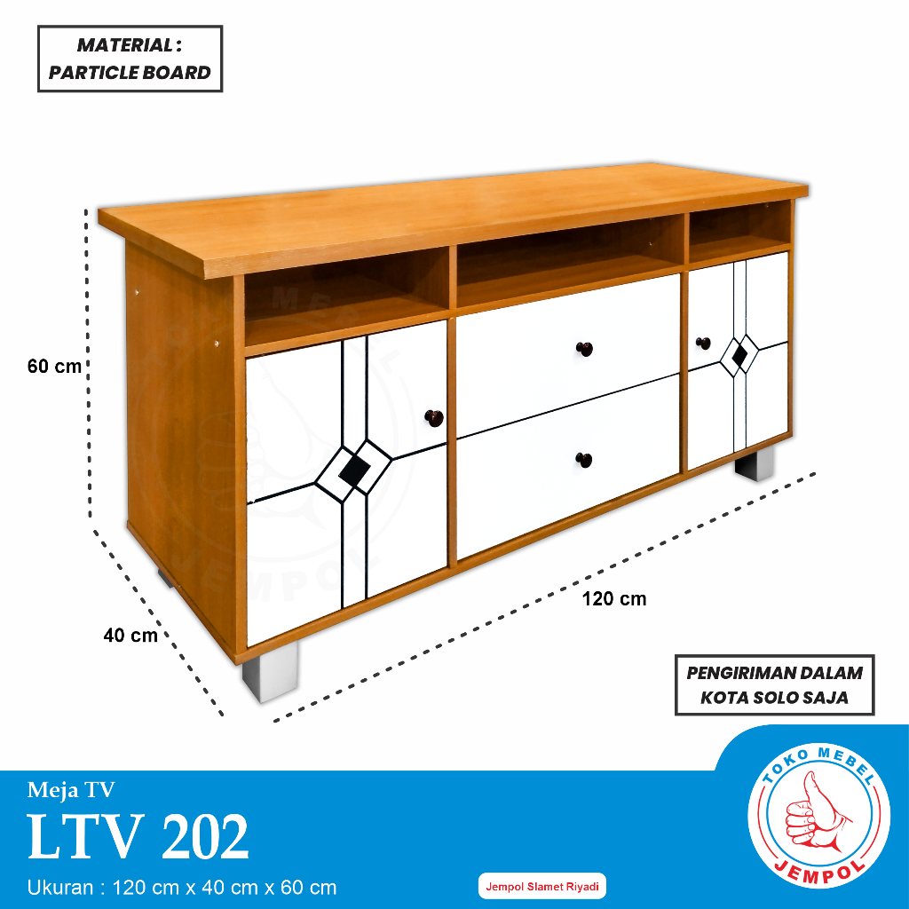 Jual Rak TV LTV 202 Jasmine/Meja TV Minimalis/Meja DVD/Buffet Serbaguna | Shopee Indonesia