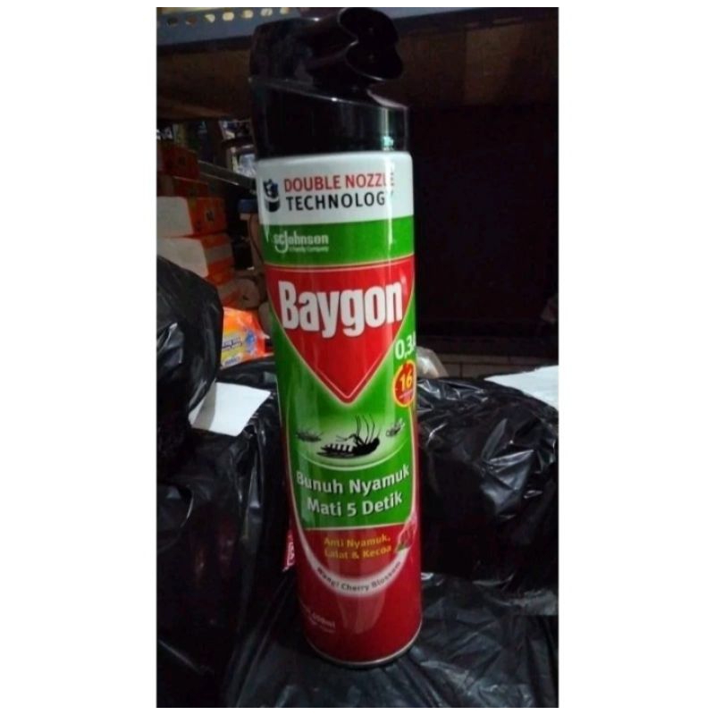 Jual [ 1 karton ] Baygon semprot 600ml aerosol anti nyamuk dan kecoa ...